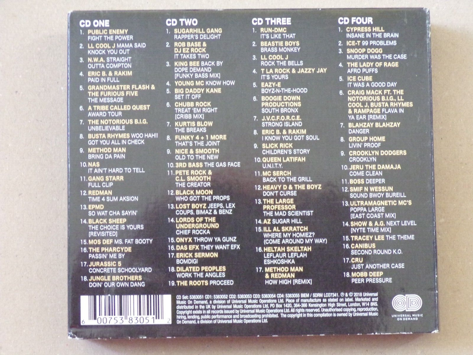 Various ‎– Hip Hop The Golden Era 1979-1999 [4CD] 2018 | eBay