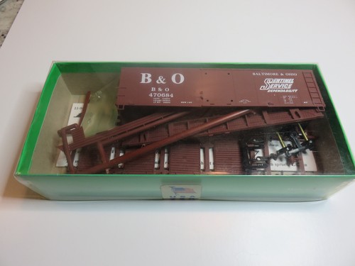 Bowser Custom B&O Baltimore & Ohio 40' Box Car Kit Sentinel Service | eBay