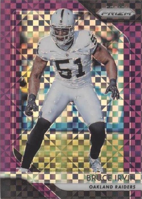 2018 Panini Prizm - Bruce Irvin #50 Purple Power Prizm /49 for sale ...