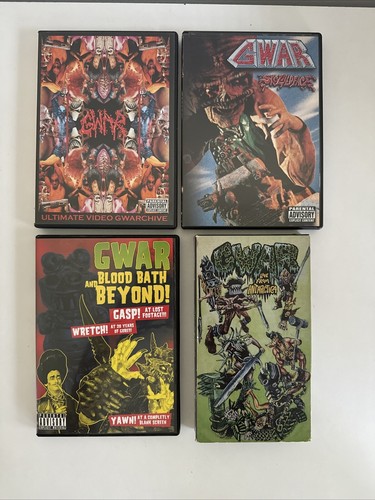 GWAR - Skulhed Face (DVD, 2002) for sale online | eBay