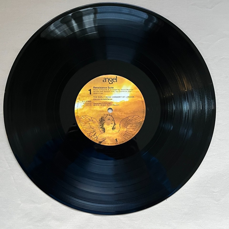 DAVID MUNROW Renaissance Suite 1977 Vinyl LP Angel S-37449 - VG+ | eBay