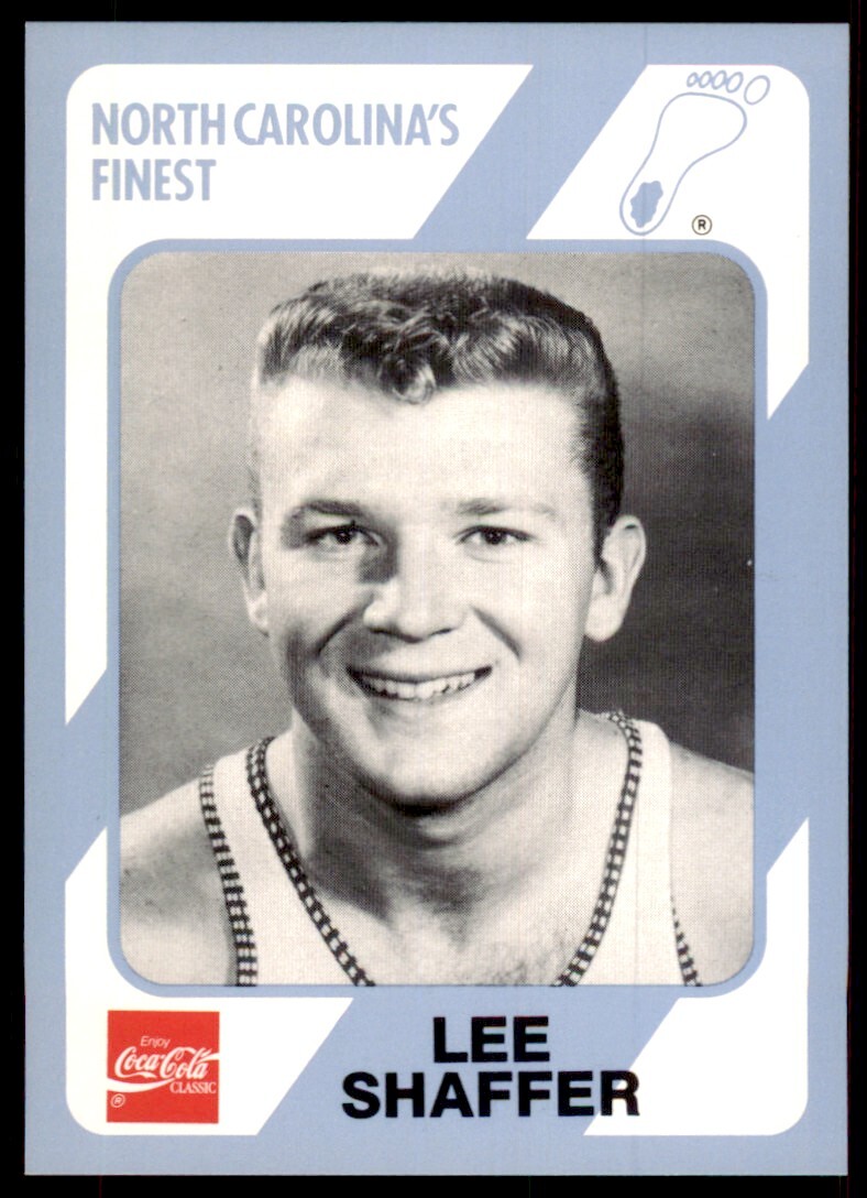 1989-90 Collegiate Collection Lee Shaffer North Carolina Tar Heels #136 ...