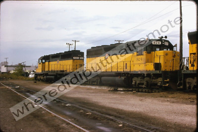 Orig. Slide Chicago & Northwestern CNW 924 Ex-CGW EMD SD40 Proviso ILL ...