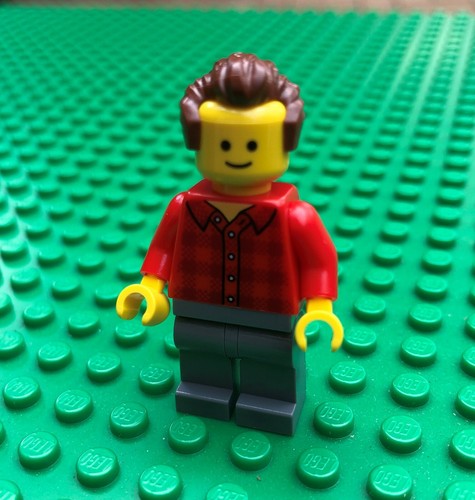 Lego MUSIC STORE OWNER MINIFIGURE Balding Jack Nicholson Hair 10255 ...