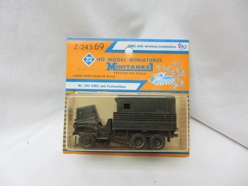 ROCO MINITANKS DBGM #243 US Army M35 GMC 2.5 ton Truck w Radio Cabin ...