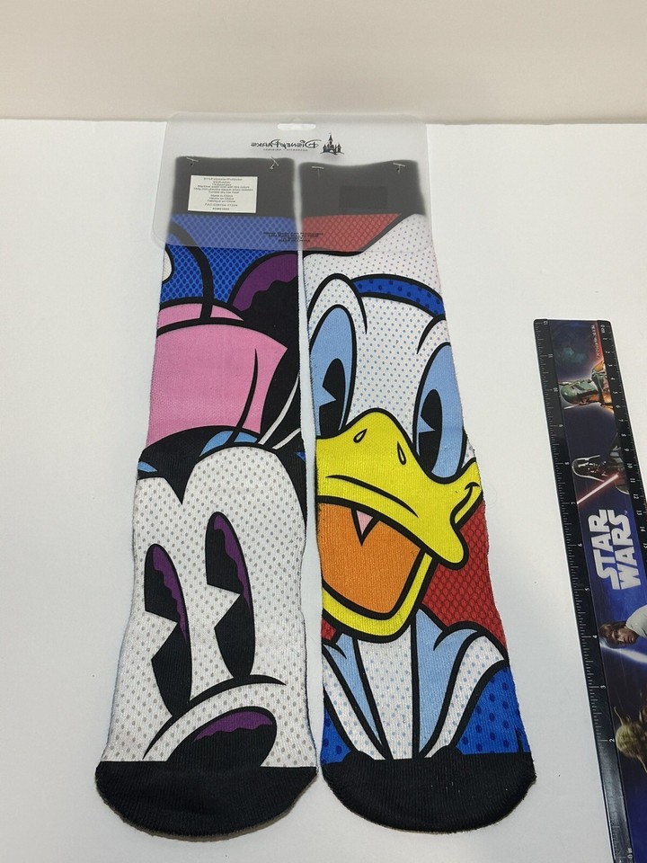 Disney Adult Socks - Mickey Mouse and Friends Comic NEW GOOFY DONALD ...