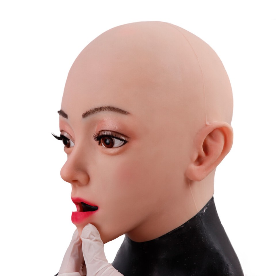 IMI Crossdressing Realistic Female Mask Headwear Masks for Cosplay Drag ...