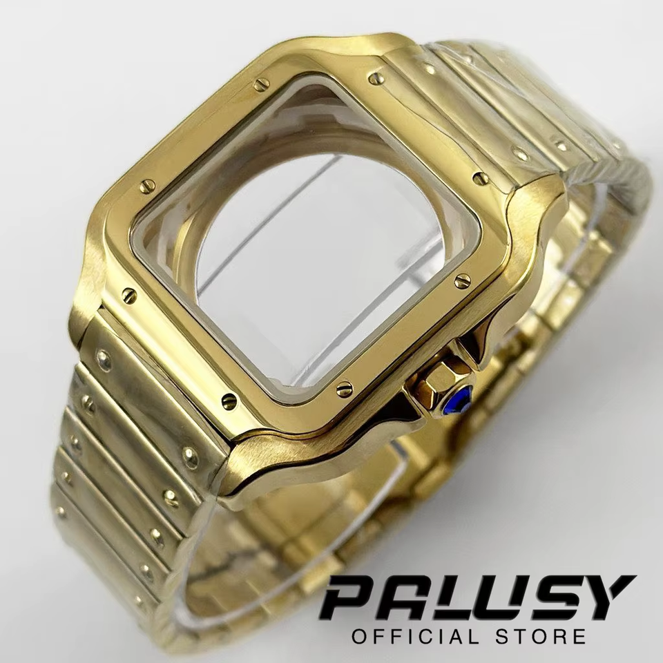 NH35 38Mm Square Watch Case 316L Stainless Steel Watch Accessories ...