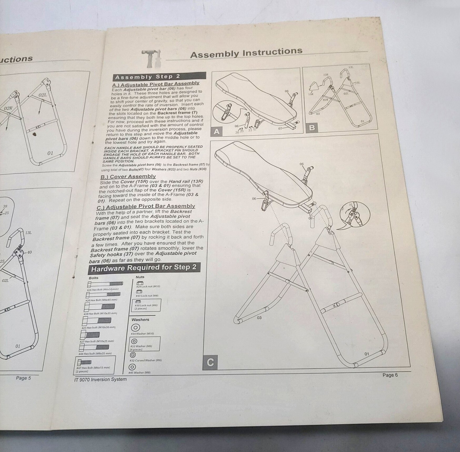 Body Champ IT 9070 Gravity Inversion System Owner's Manual | eBay