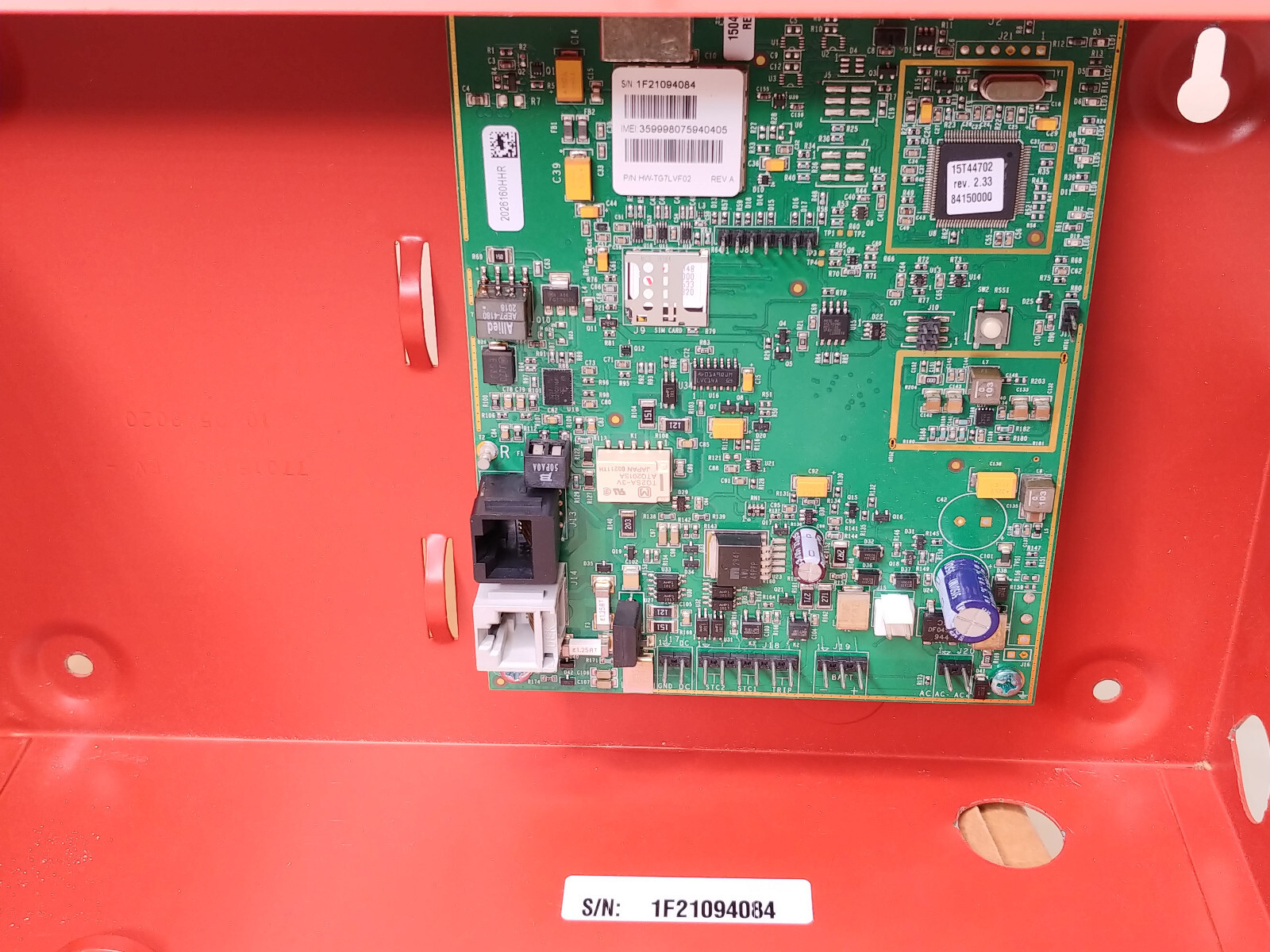 Telguard Telular TG-7FS fire cell radio Honeywell HW-TG7LVF02 | eBay