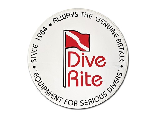 Dive Rite Set of 4 Stickers Decals ORIGINAL VINTAGE | eBay
