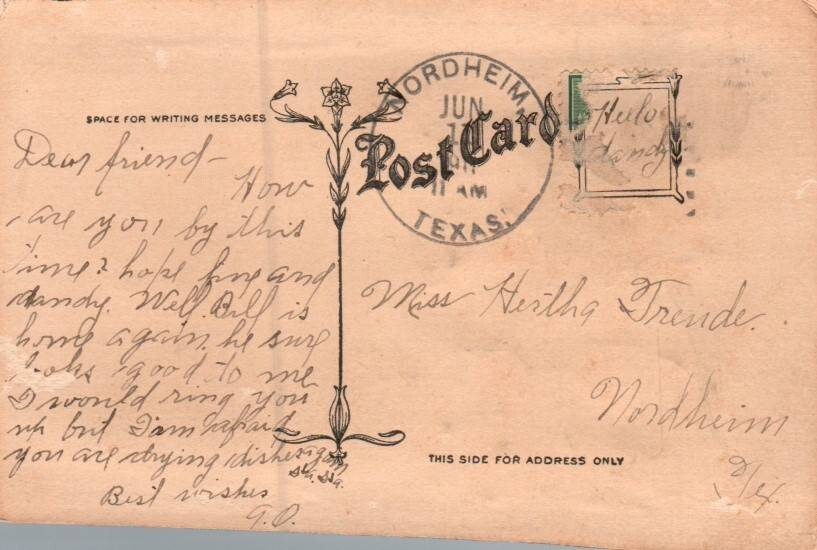 Vtg Postcard Friendship Greeting Red Roses Embossed Posted 1911 | eBay