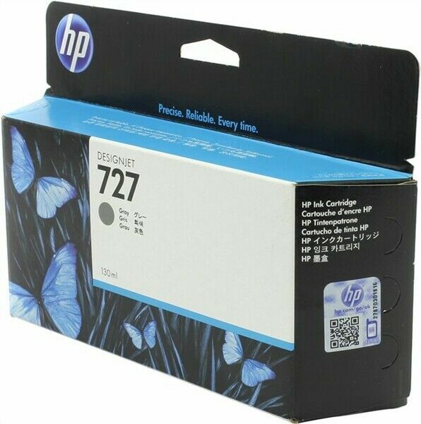 HP DesignJet 727 Ink Cartridge - Gray (B3P24A) for sale online | eBay