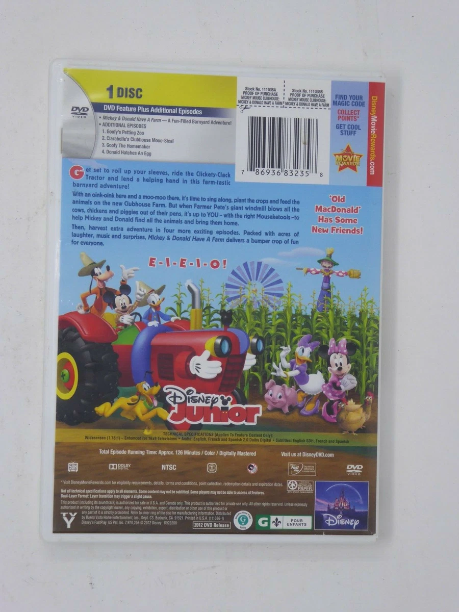 Mickey Mouse Clubhouse Goofys Petting Zoo