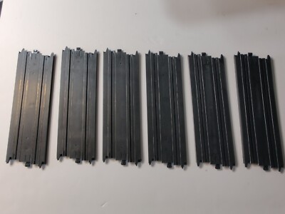 6 Tyco 9" Straight Slot Car Track. | eBay