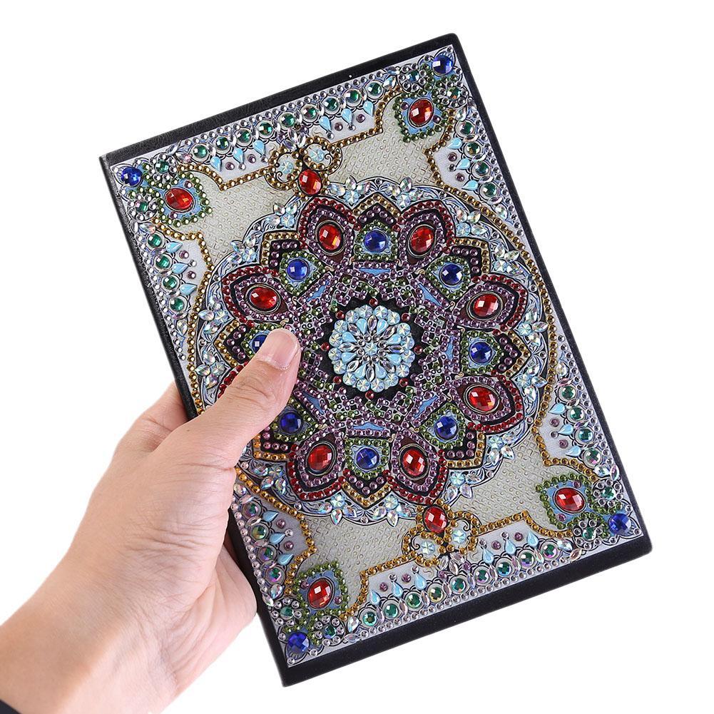 DIY Mandala Special Shaped Diamond Painting 50 Pages A5 Sketchbook ...
