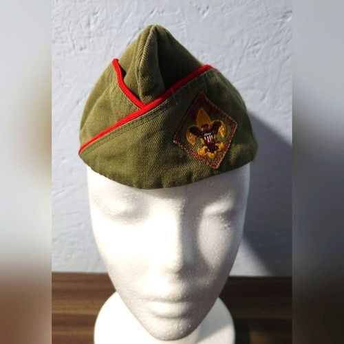 Vintage 1960s Boy Scouts of America Garrison Cap - Youth Large | eBay