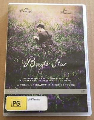 Bright Star DVD (2009) - Abbie Cornish, Ben Whishaw - Region 4 | eBay ...