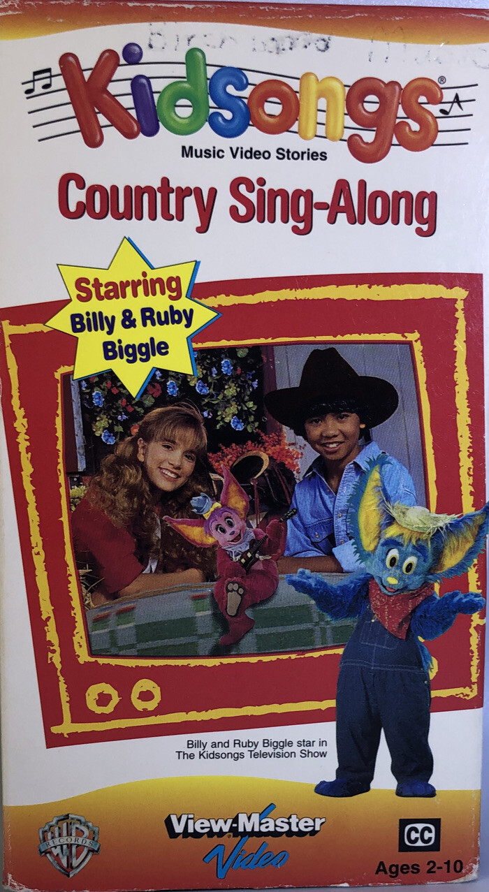 Kidsongs Country Sing Along VHS 1994-Warner Bros.-VERY RARE-SHIPS N 24 ...