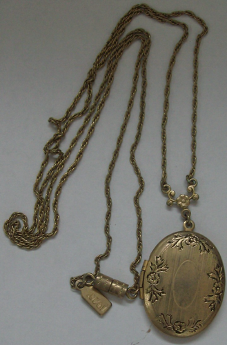 Vintage 1928 Brand Locket Necklace | eBay