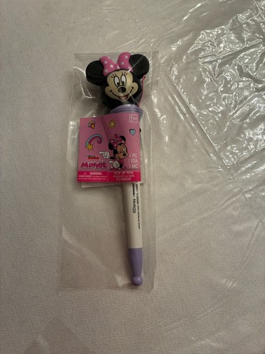 Disney Junior Minnie Mouse Amscan Pop Up Pen Approximately 7 1/4" | eBay