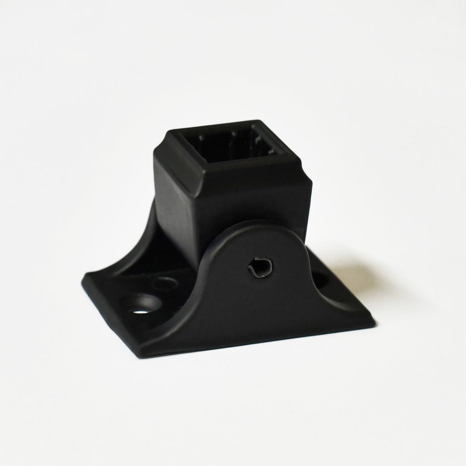 Pair of Metal Adjustable Rake Brackets for Stair Spindles - 2x Brackets ...