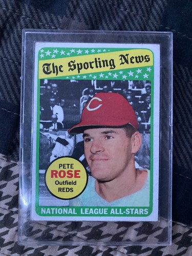 1969 Topps Pete Rose Cincinnati Reds #424 Baseball Card | eBay