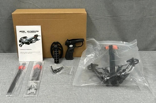 MINI STRIKER PISTOL CROSSBOW WITH 8 HUNTING BOLTS Kit | eBay
