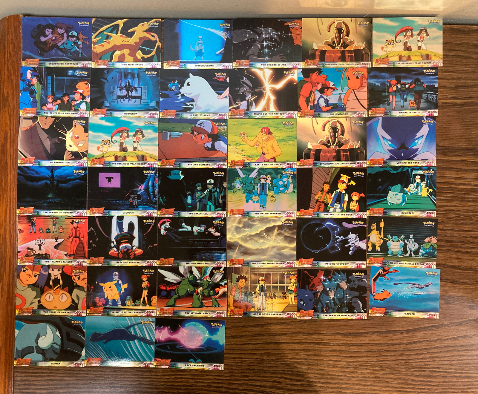 Mewtwo Strikes Back Cards