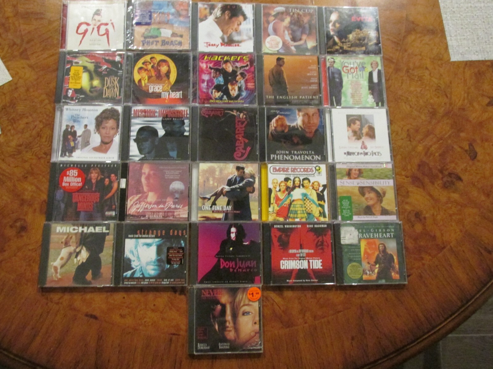 Lot of 26 Movie Soundtracks for 1995-1996 Music CD's Near Mint (C39) | eBay