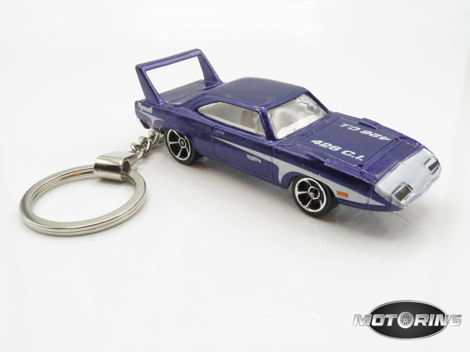 Plymouth Superbird Purple Custom Novelty Car Keychain 1:64 Diecast ...