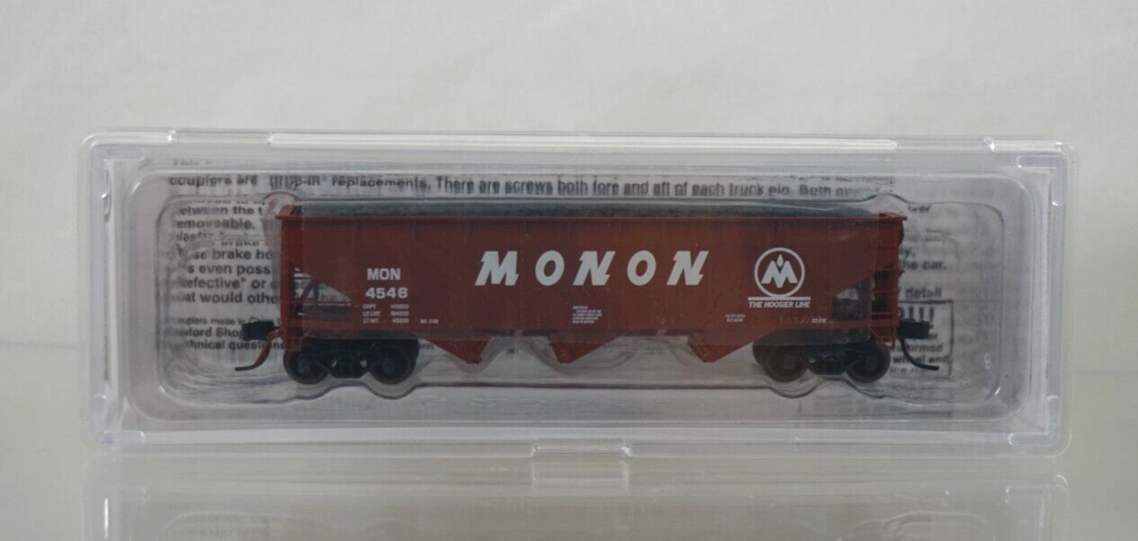 NOS Bluford Shops MONON N Scale Hopper Car - 73111 | eBay