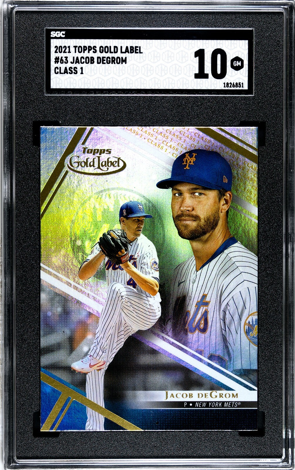 2021 Topps Gold Label - Jacob deGrom #63 Class 1 for sale online | eBay