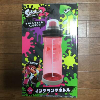 Splatoon 2 Ink Tank pink Water Bottle 500ml Nintendo japan prize game ...