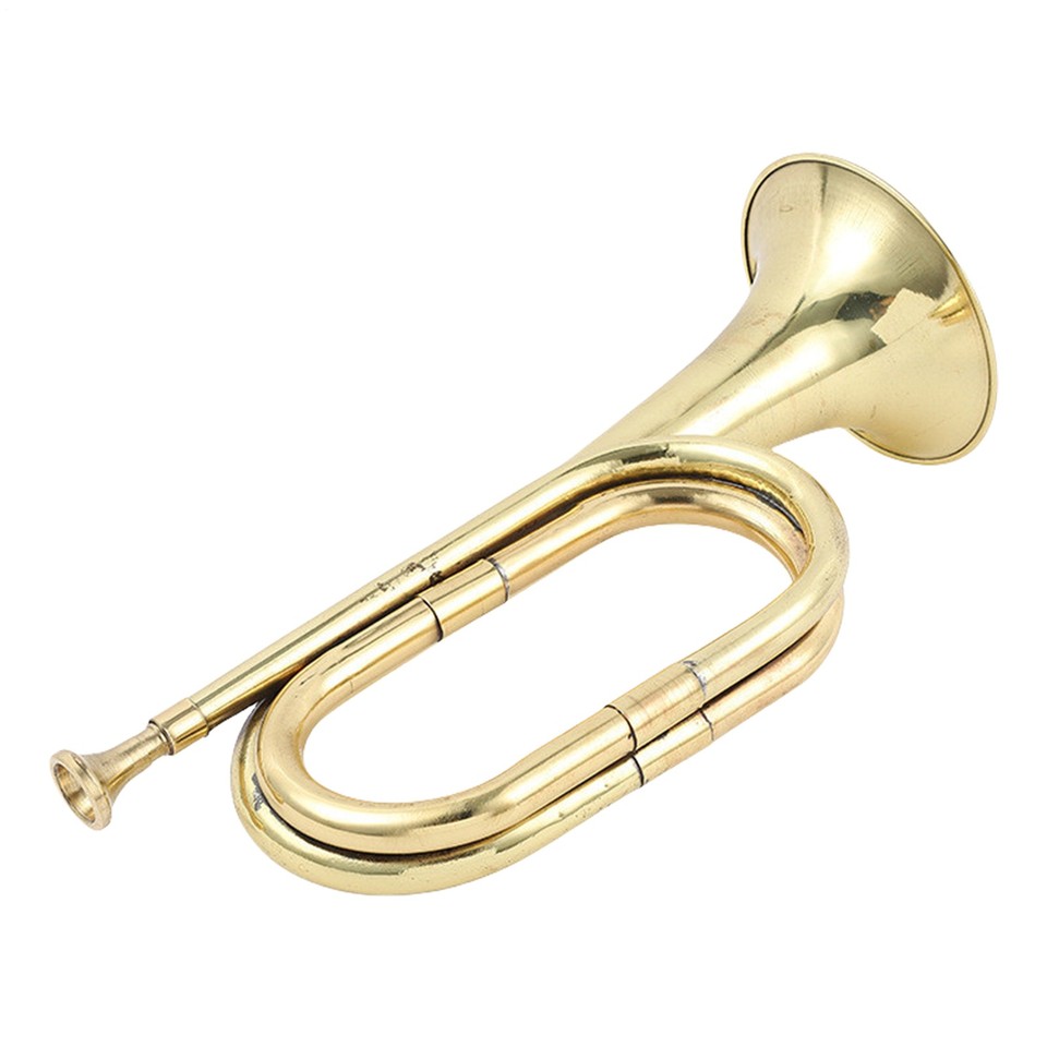 Bugle Brass Instrument Military Cavalry Trumpet Bugle For School Band ...