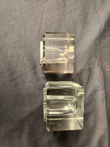 Antique Inkwell Glass Inserts. Set Of 2. Square | eBay