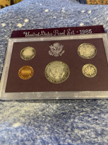 1985 S PROOF Set in Original Box US Mint (5 Coin Set) | eBay