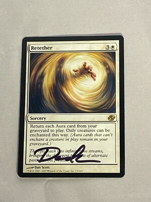 MTG Retether Artist Proof and Signature Signed Scott | eBay