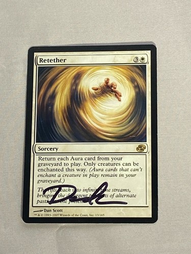 MTG Retether Artist Proof and Signature Signed Scott | eBay