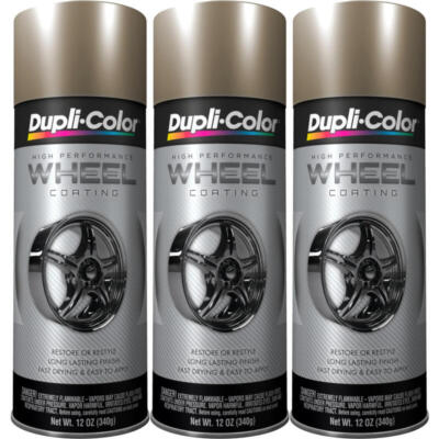 Duplicolor HWP105 (3-Pack), High Performance Wheel Paint, Bronze, 12 oz ...