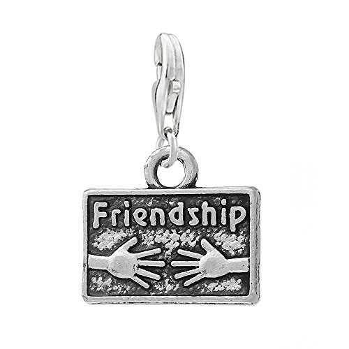 Friendship Clip on Pendant Charm for Bracelet or Necklace | eBay