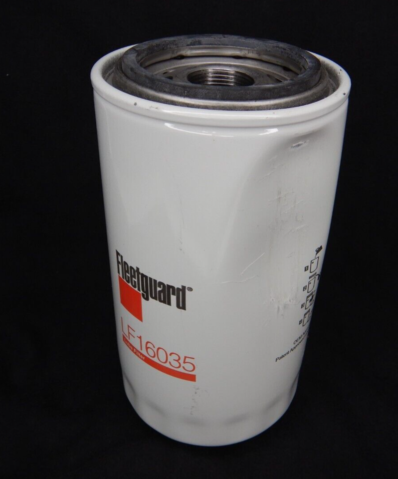 1 DENTED LF16035 Fleetguard Oil Filter Fits Dodge Cummins 89-18 5.9L 6 ...