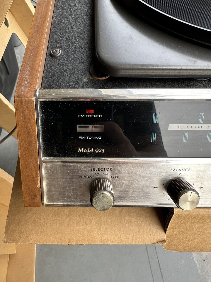 Singer Component Music System Model 925 With Garrard 3000 Turntable | eBay