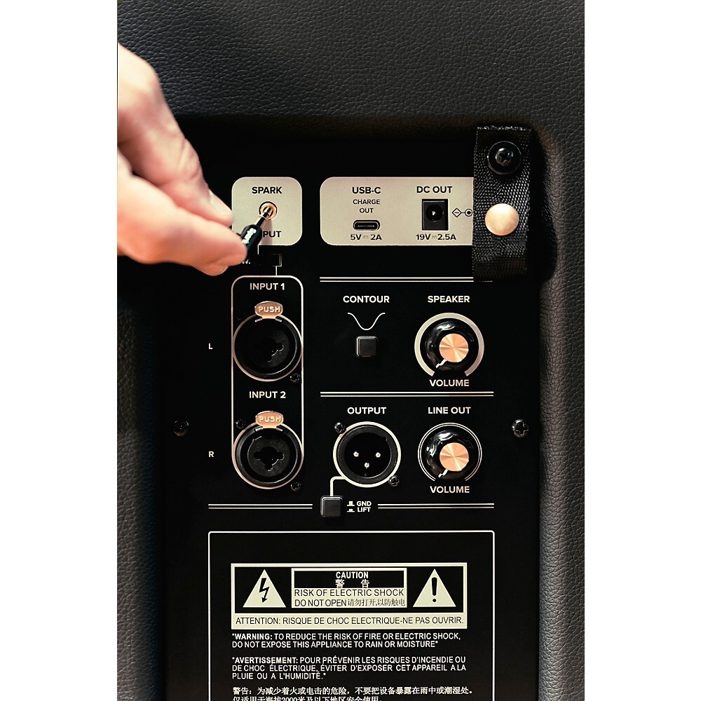Positive Grid Spark CAB Powered FRFR Speaker Cab Black | eBay