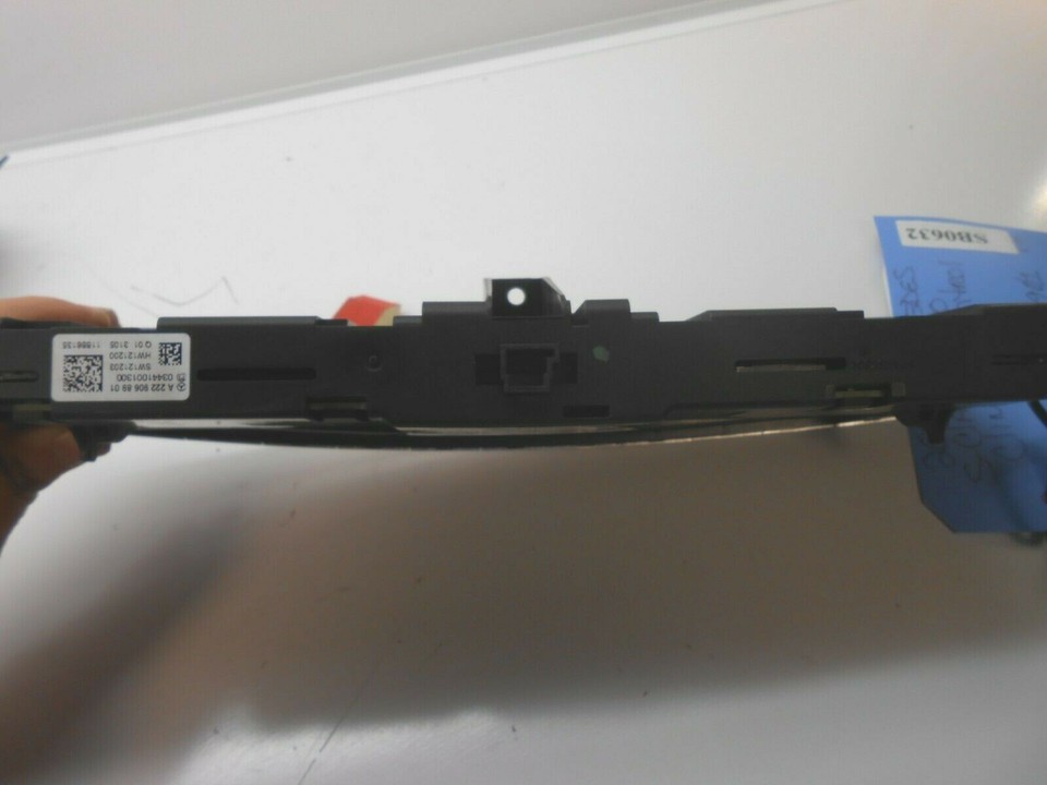 2014 MERCEDES S-CLASS ,S-550 CLIMATE CONTROL 2229068901 IC 72442 SB0632 ...