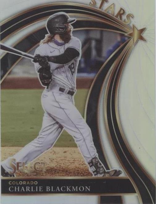 2021 Panini Select - Select Stars Charlie Blackmon #SELS-9 Holo Prizm ...