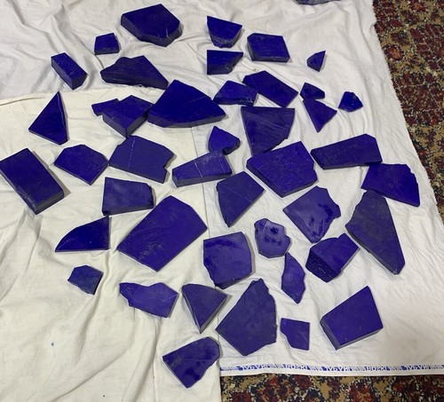 8KG AAA+++ Lapis Lazuli Slice Grade Crystal For Jewelry Making Lapis ...