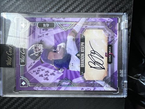 Brandon Joseph 2023 Wild Card 5 Card Draw AUTO 4/4 | eBay