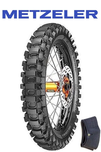 METZELER OFF-ROAD 110/100-18 DIRT REAR TIRE + TUBE MC360 MIDHARD YAMAHA ...