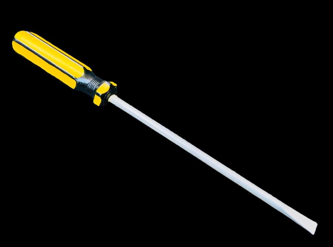 SCREWDRIVER MOVIE PROP HALLOWEEN FAKE PU WEAPON ACCESSORY MYERS JASON ...